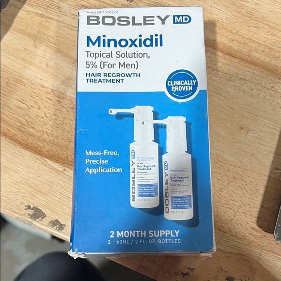 Bosley | Grooming | Bosley Minoxidil Hair Regrowth Treatment For Men ...